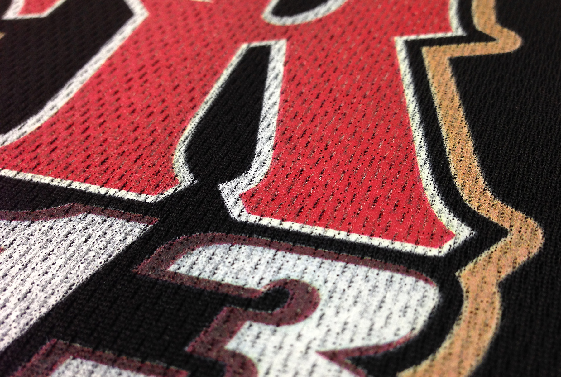 Flashback Thursday - White Ink Printing on Black Polyester - Image ...