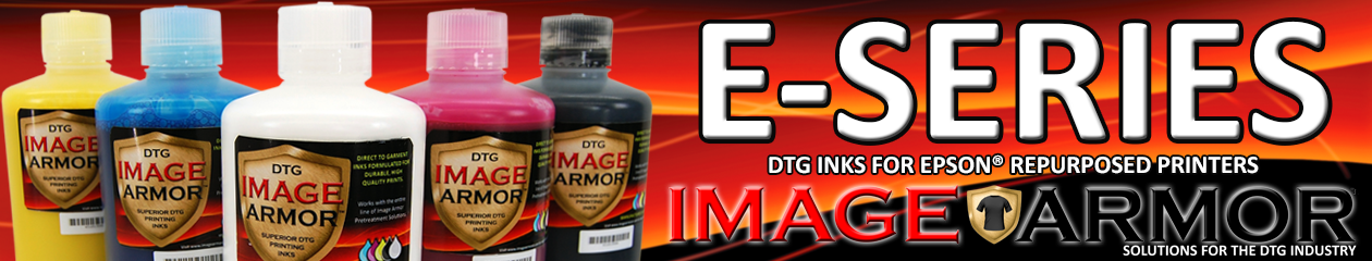 Image Armor E-SERIES™ DTG Inks - Image Armor DTG & DTF Manufacturing